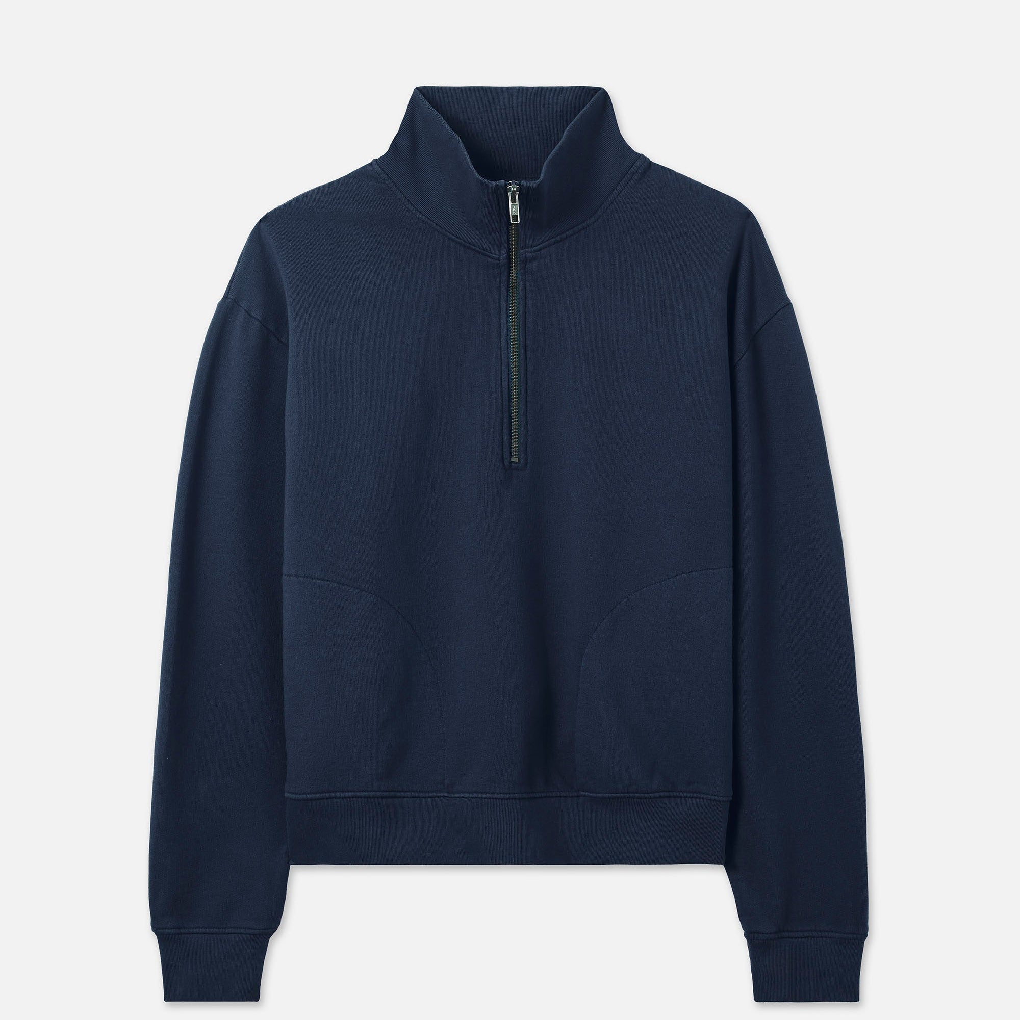 Organic Fleece Quarter Zip Sweatshirt – MATE the Label Organic Fleece Quarter Zip Sweatshirt – MATE the Label