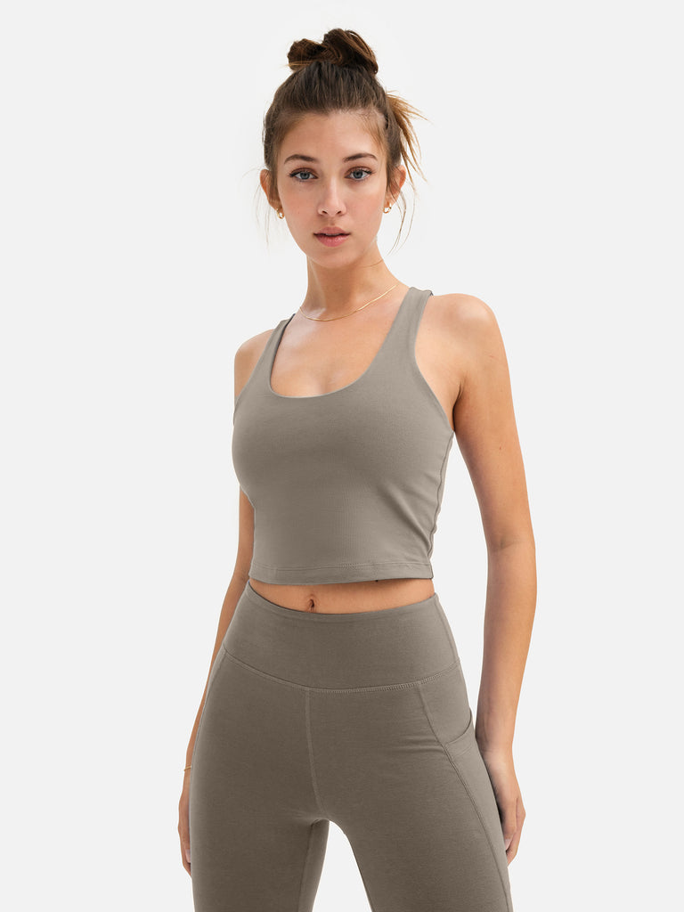 Organic Stretch Racer Tank – MATE the Label