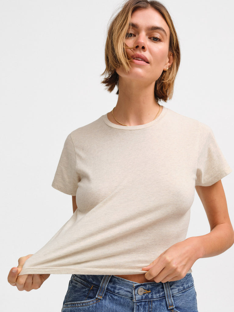 Organic Cotton Shrunken Tee – MATE the Label