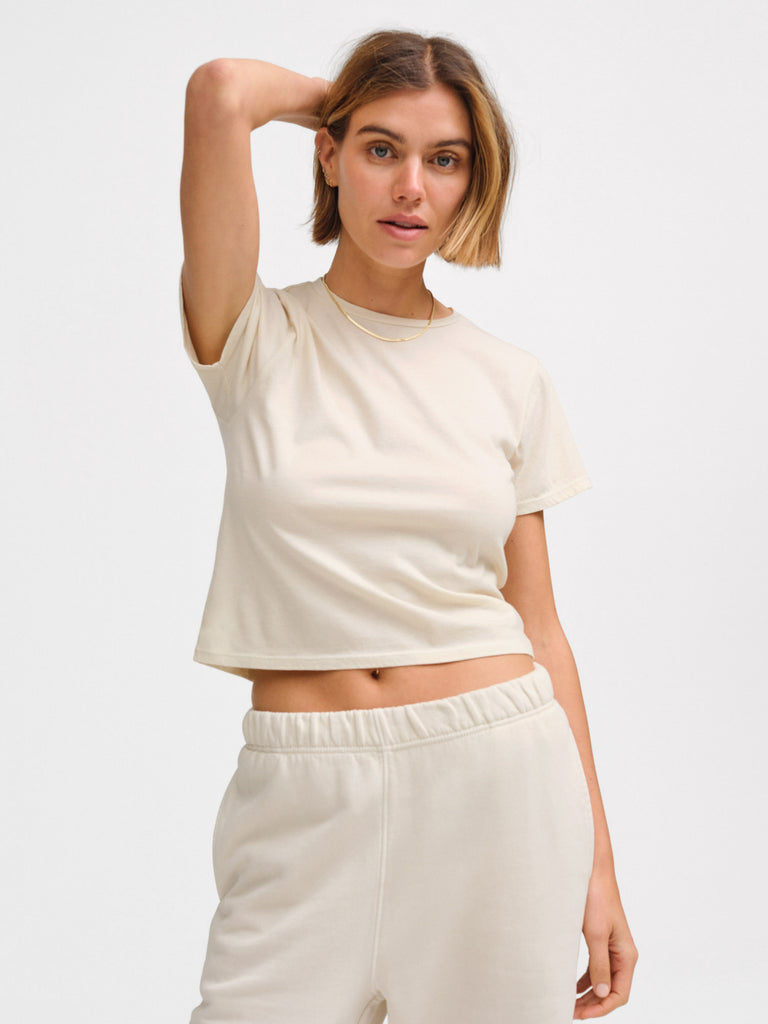 Organic Cotton Shrunken Tee – MATE the Label