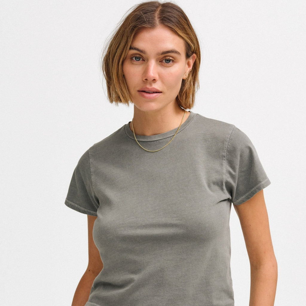 Organic Cotton Shrunken Tee – MATE the Label