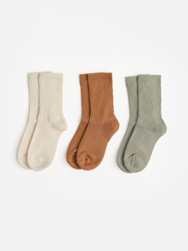 Organic Cotton Sock 3 Pack – MATE the Label