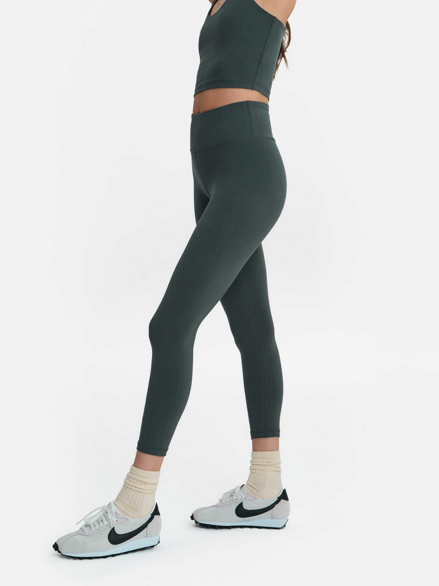 Organic Stretch Midi Legging – MATE the Label