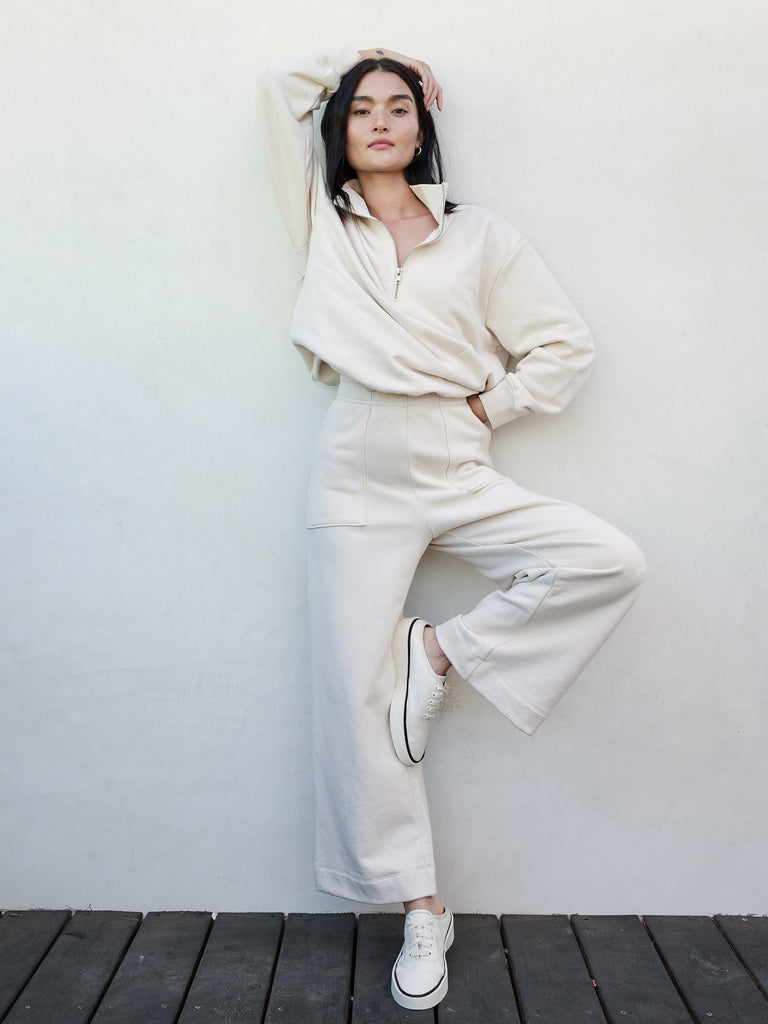 Organic Fleece Wide Leg Pant – MATE the Label
